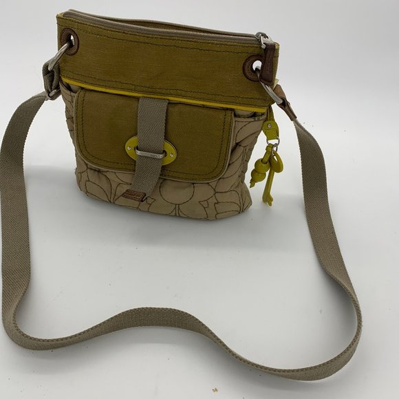 Fossil | Bags | Keyper Fossil Shoulder Bag Crossbody Semi Vintage ...